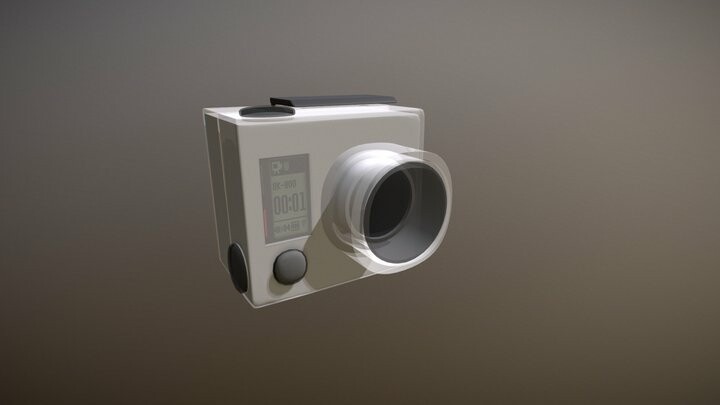 ArtStation - GoPro with zoom lens model