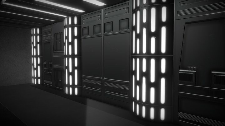 ArtStation - Death Star Trim Sheet