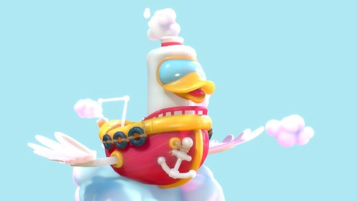 ArtStation - Duncan Duck's Boat