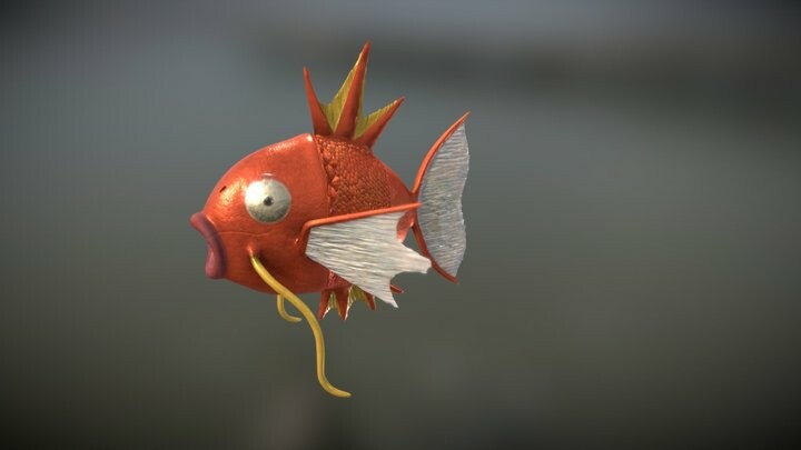 ArtStation - Pokemon: Magikarp PBR alt art