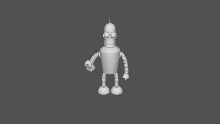 ArtStation - Bender, Futurama
