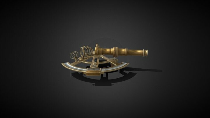 ArtStation - Sextant 3D Model