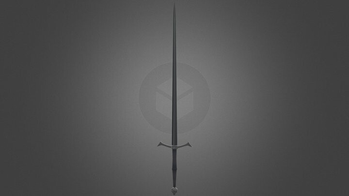 ArtStation - Gurthang the Black Sword