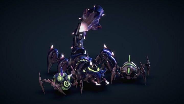 ArtStation - Creatures of Spine - Durgaq