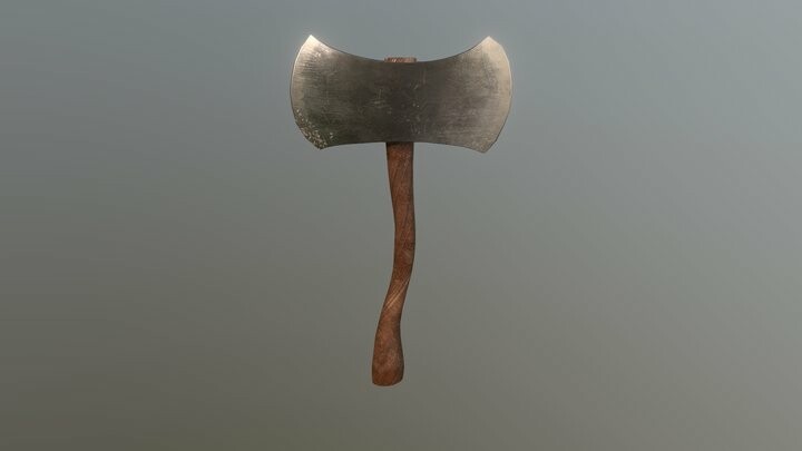 ArtStation - Axe Game Object