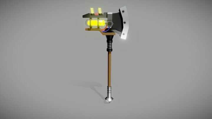 ArtStation - Weapon in 3Ds Max
