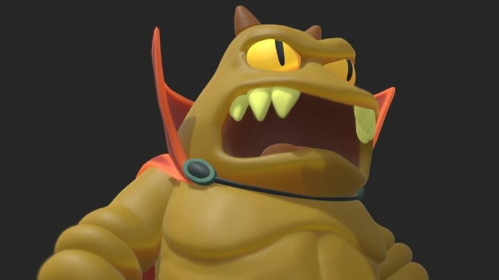 ArtStation - LRRR Ruler of the Planet Omicron Persei 8