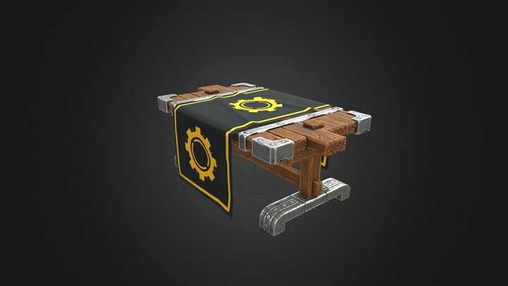 ArtStation - Stylized Table