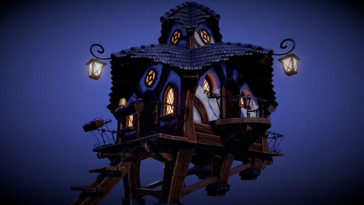 ArtStation - Tree house