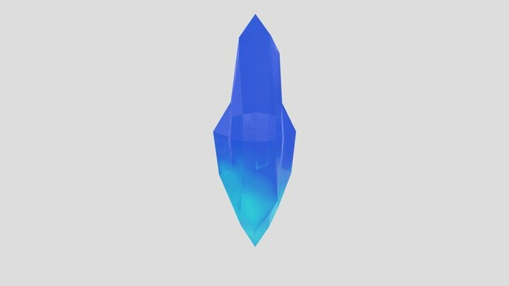 ArtStation - Ice Crystal (low poly)