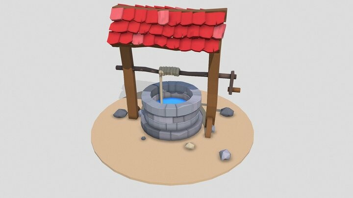 ArtStation - A Cartoon Well