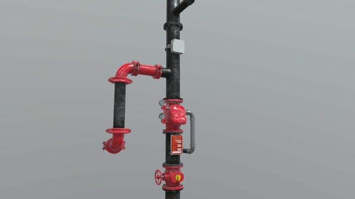 ArtStation - Sprinkler Riser