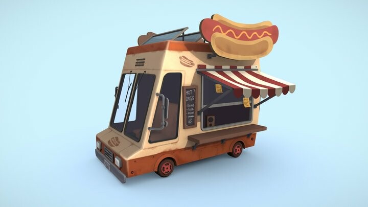 ArtStation - Food truck