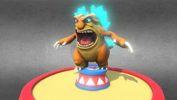 ArtStation - Circus Monster show