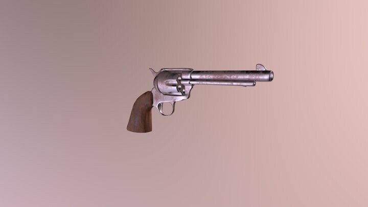 ArtStation - Rusty revolver