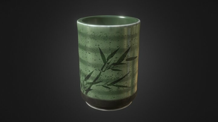 ArtStation - Japanese Tea Cup