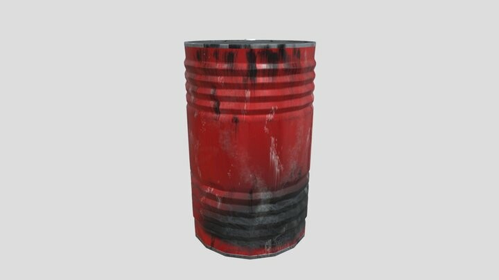 ArtStation - Oil Barrel