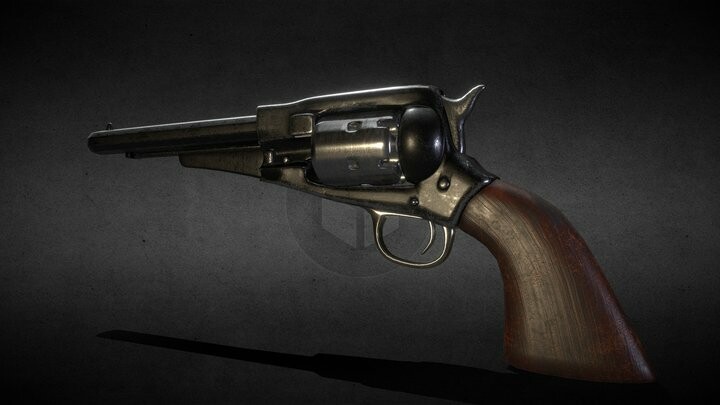 ArtStation - Vintage Revolver
