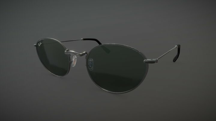 ArtStation - Ray-Ban Glasses