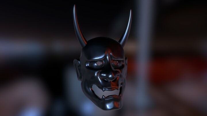 ArtStation - Hannya Mask