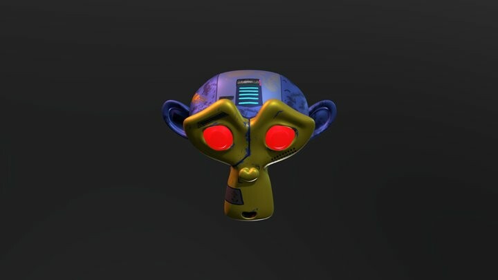 ArtStation - CYBER MONKEY