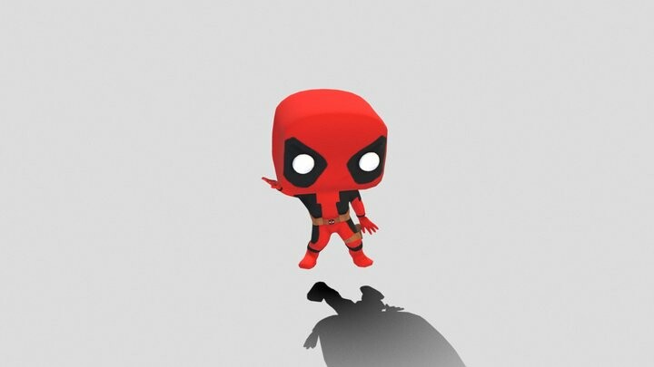 ArtStation - Mini deadpool