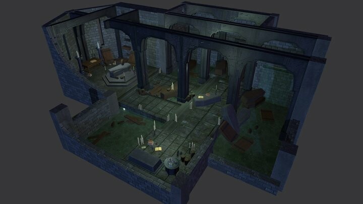 ArtStation - Necromancer Lair