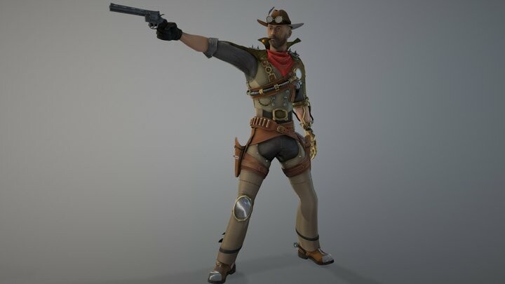 ArtStation - Steampunk Ranger