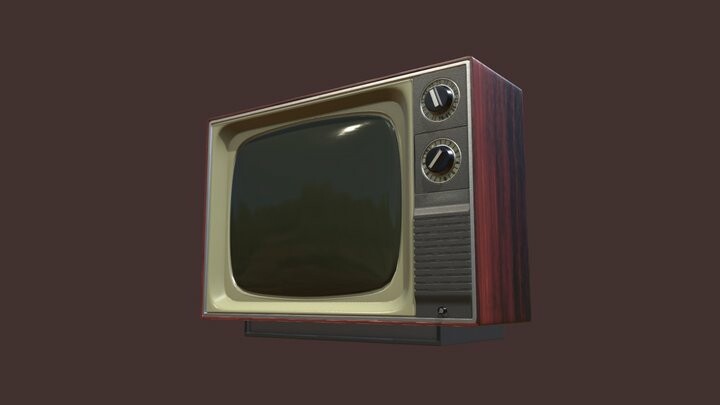 ArtStation - Retro TV