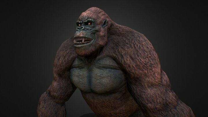 ArtStation - Kong King boss monster game planning