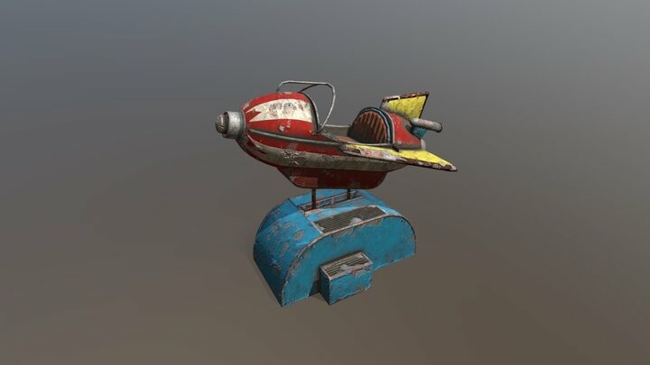 ArtStation - Coin-operated rocket