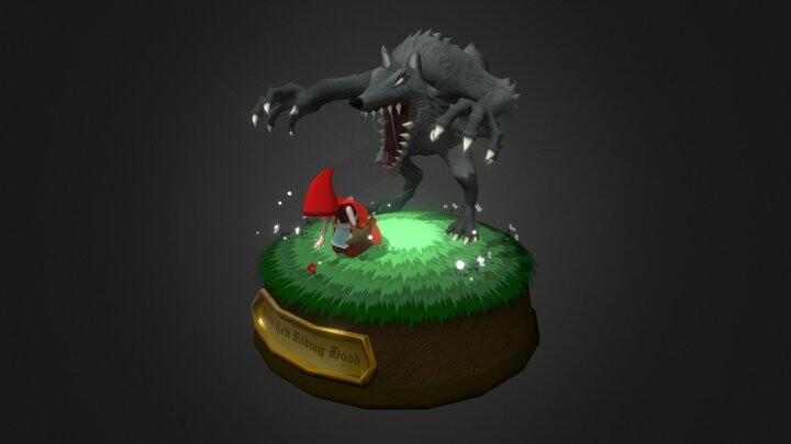 ArtStation - Little Red Riding Hood