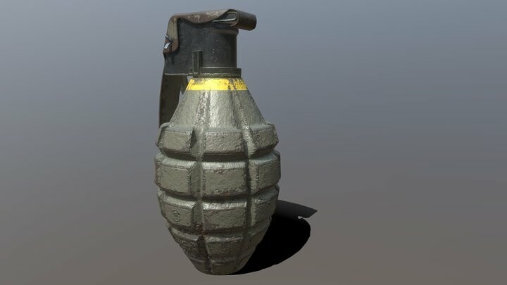ArtStation - MKII Pineapple Grenade