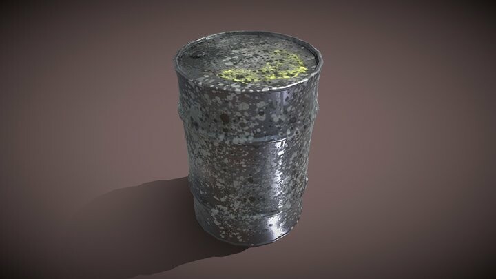 ArtStation - Oil Drum