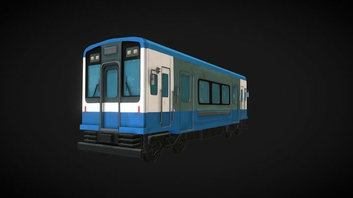 ArtStation - Stylized Train