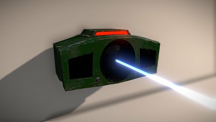 ArtStation - HL: Opposing Force Laser Tripmine