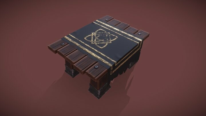 ArtStation - Wood Tablet
