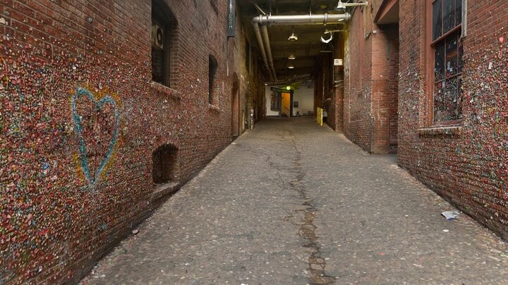 ArtStation - Post Alley (The Gum Wall)