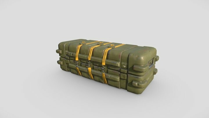 ArtStation - Military Weapons Container