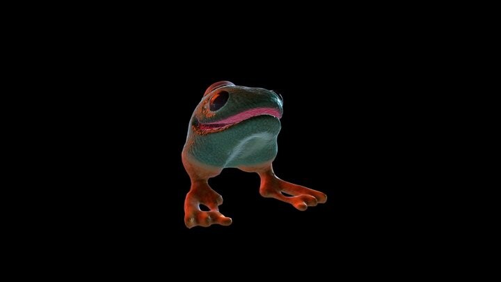 ArtStation - Cursed Frog