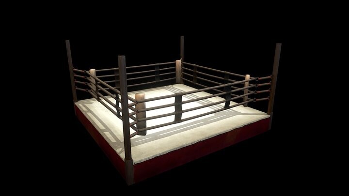 ArtStation - Stylized Boxing Ring