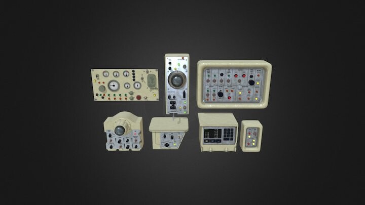 ArtStation - Control Panel M1 Abrams