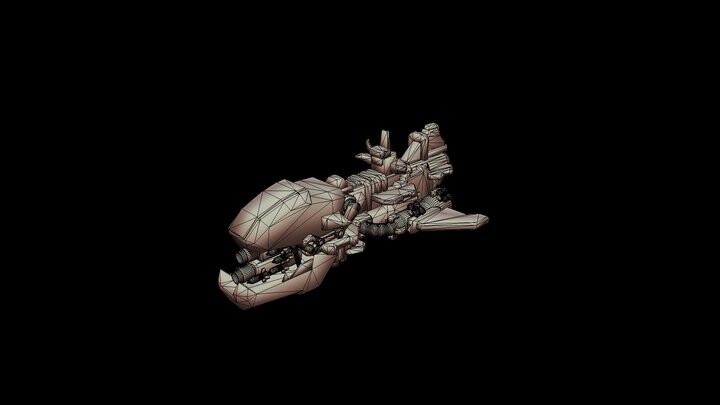 ArtStation - Ork Killa Kroozer