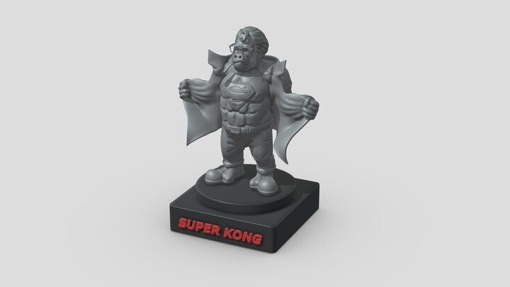 ArtStation - SUPER KONG - PRINTABLE
