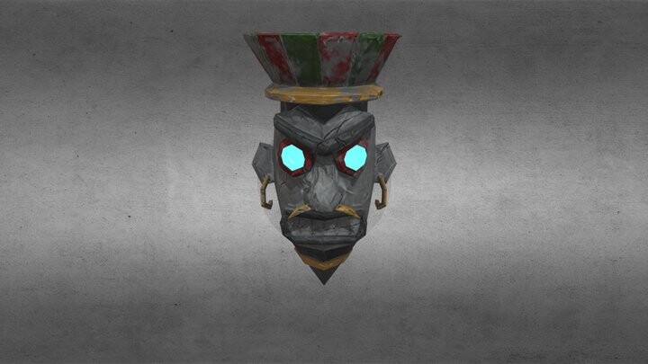 ArtStation - Sinn - Temple Mask