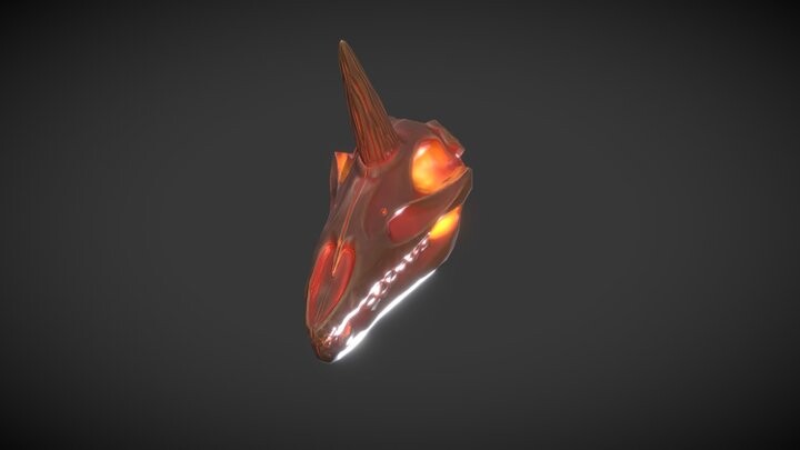 ArtStation - Monster skull