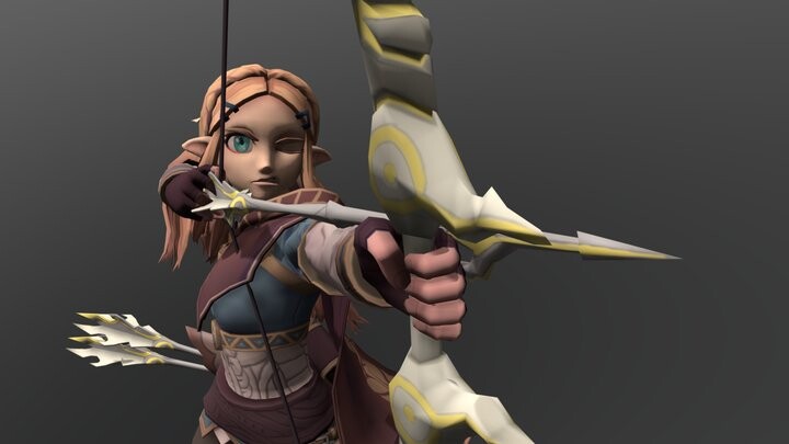 ArtStation - Zelda Archery
