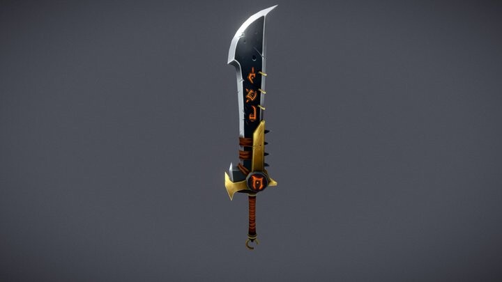 ArtStation - Hand Painted Greatsword