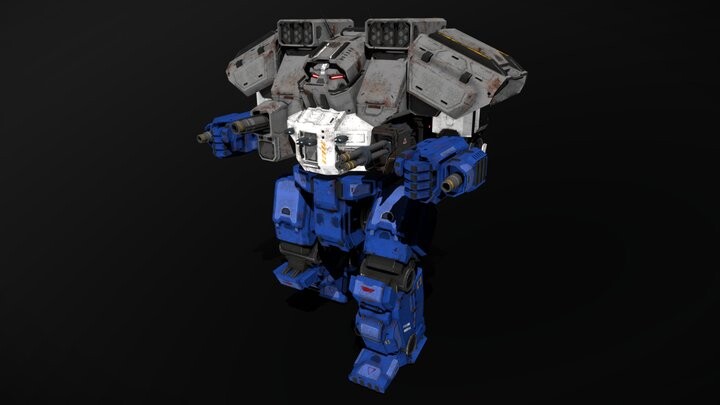 ArtStation - Assault Mech Kommandant