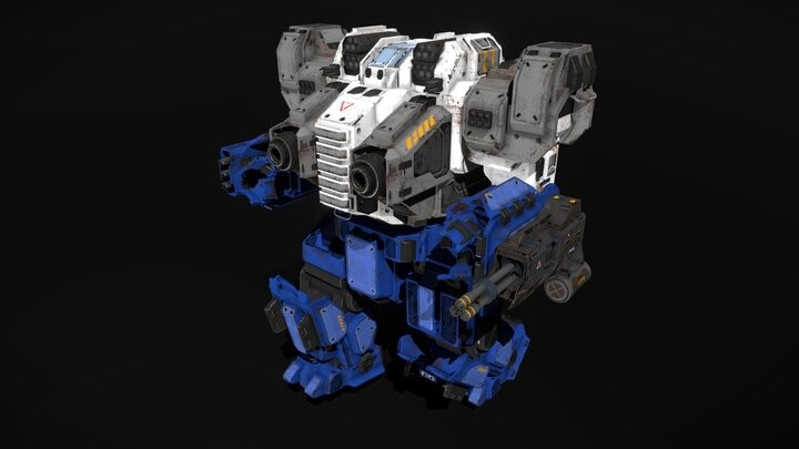 ArtStation - Assault Mech Dreadnought